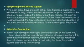 Wire Mesh Cable Trays Streamline Your Installation Process with Less ...