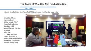 Wire rod rolling mill | PPTX