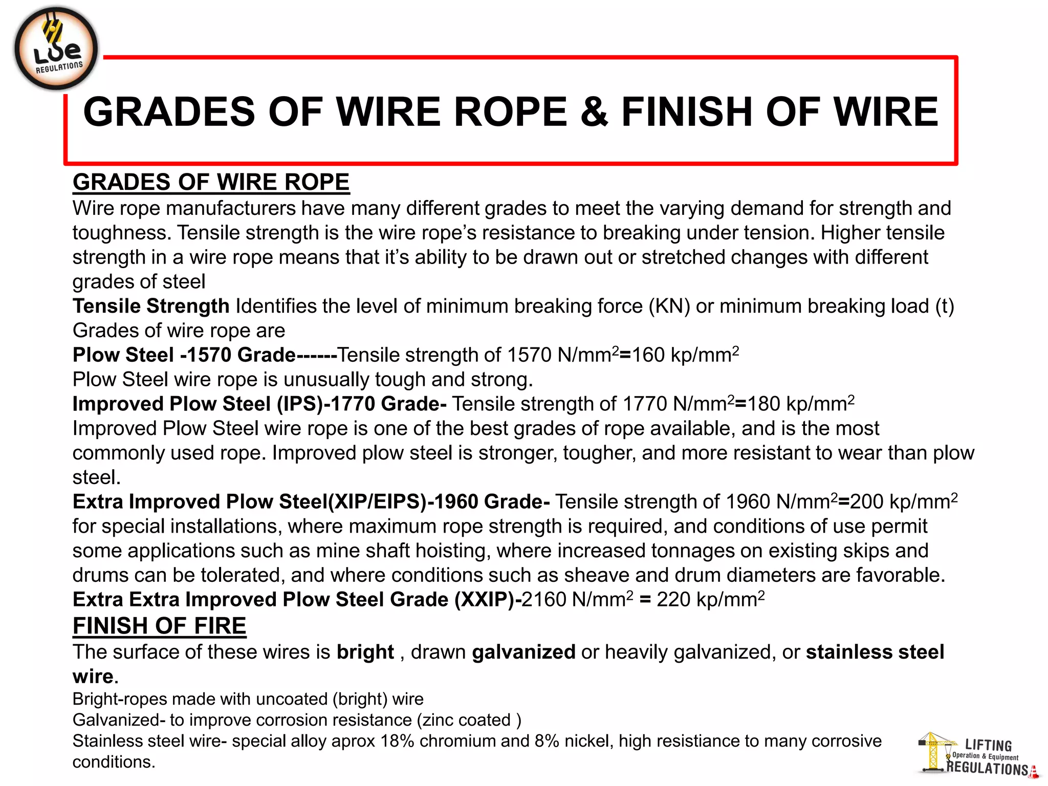 Wire rope | PPTX
