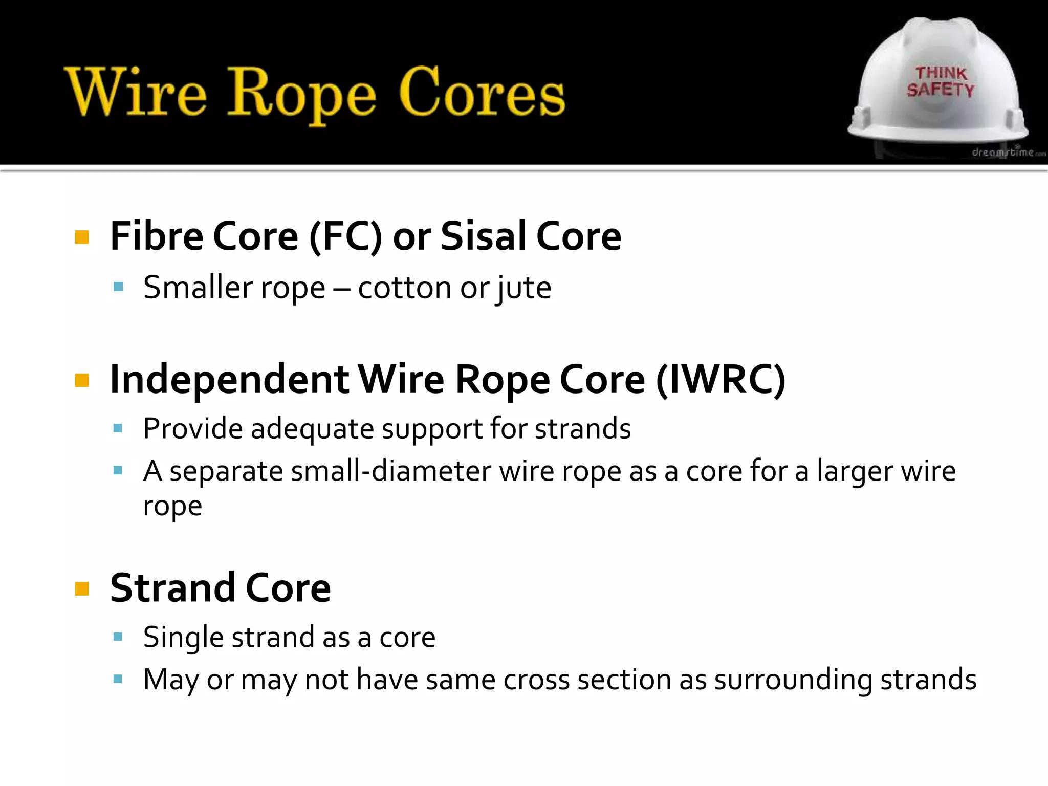 Wire rope | PPTX