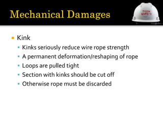 Wire rope | PPTX
