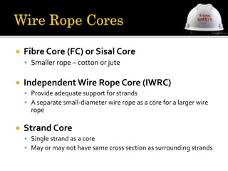 Wire rope | PPTX