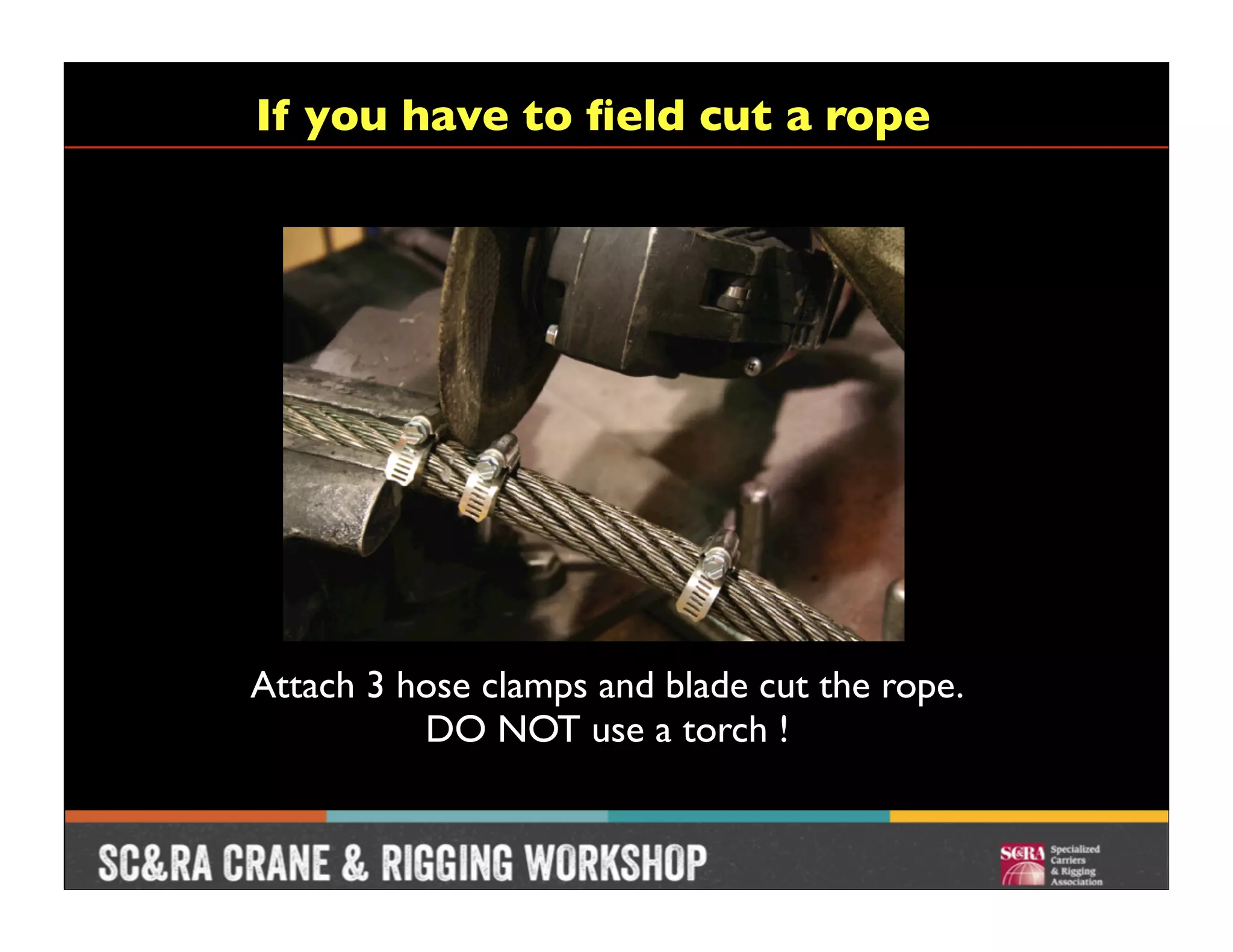 2014 CRW - Best Practices for Wire Rope Installation | PDF