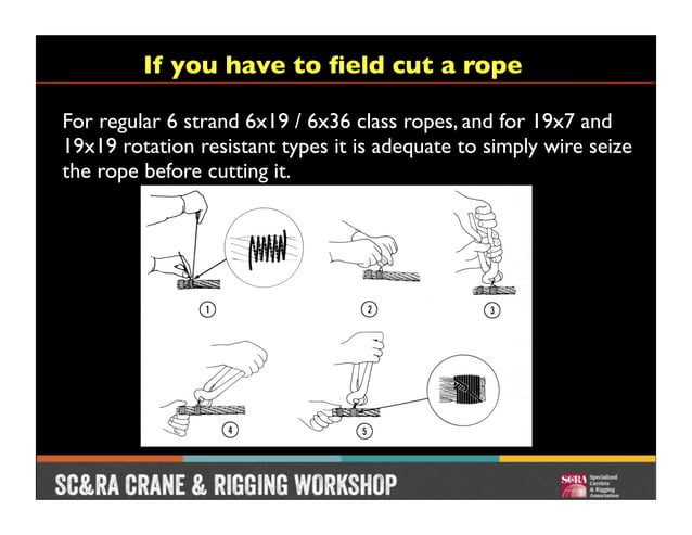 2014 CRW - Best Practices for Wire Rope Installation | PDF