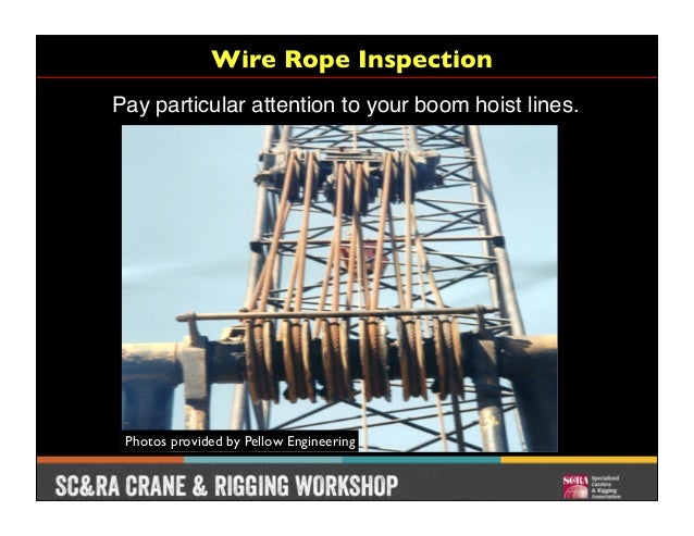 2014 CRW - Best Practices for Wire Rope Installation