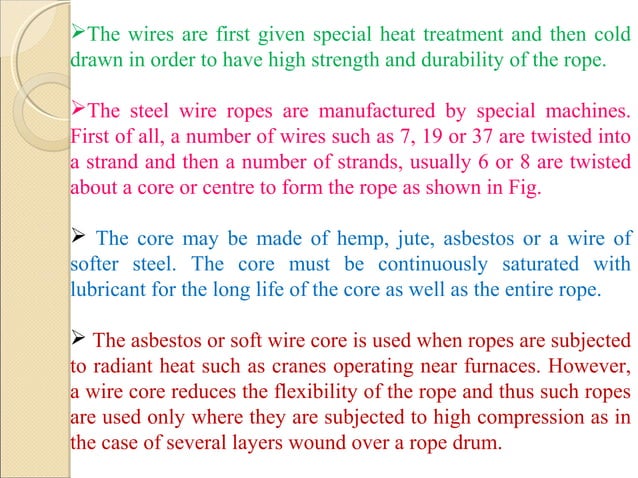 Wire rope design | PPT