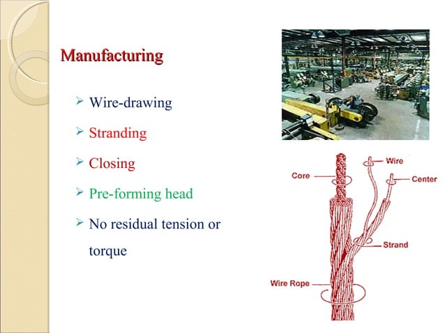 Wire rope design | PPT