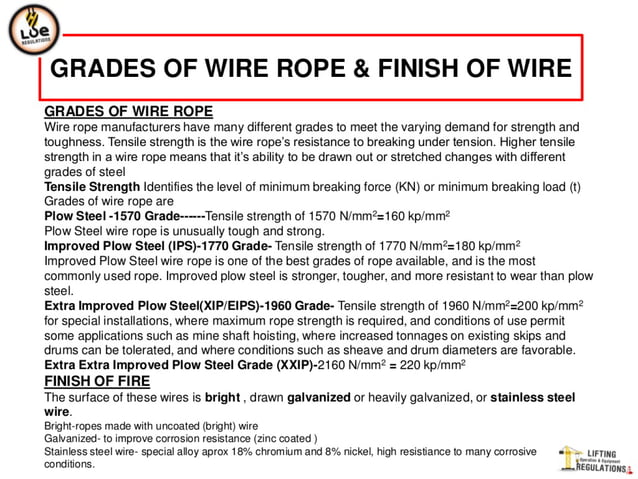 Wire rope slings | PDF