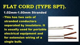 Wires and cables | PPTX