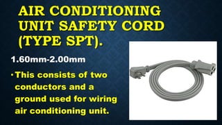 Wires and cables | PPTX