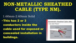 Wires and cables | PPTX