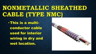 Wires and cables | PPT