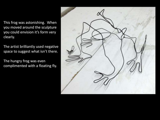 Wire Sculpture Project | PPTX