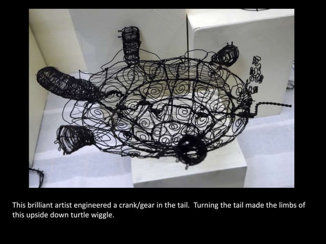 Wire Sculpture Project | PPTX