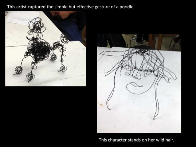 Wire Sculpture Project | PPTX
