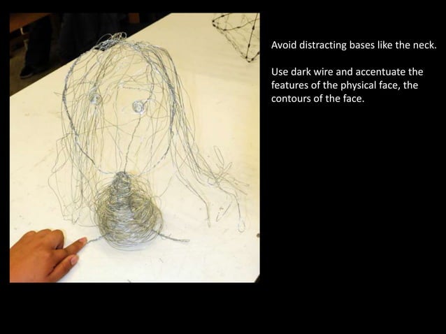 Wire Sculpture Project | PPTX