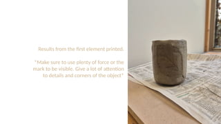 Ceramics Coil Pot bulding and Glazing process | PPTX