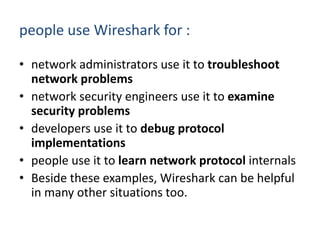 Wireshark | PPTX