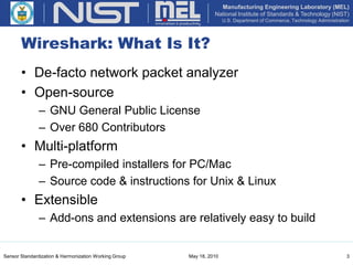 Wireshark Network Protocol Analyzer | PPT