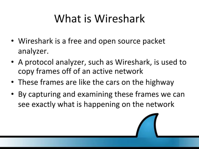 Wireshark | PPTX | Computer Networking | Computing
