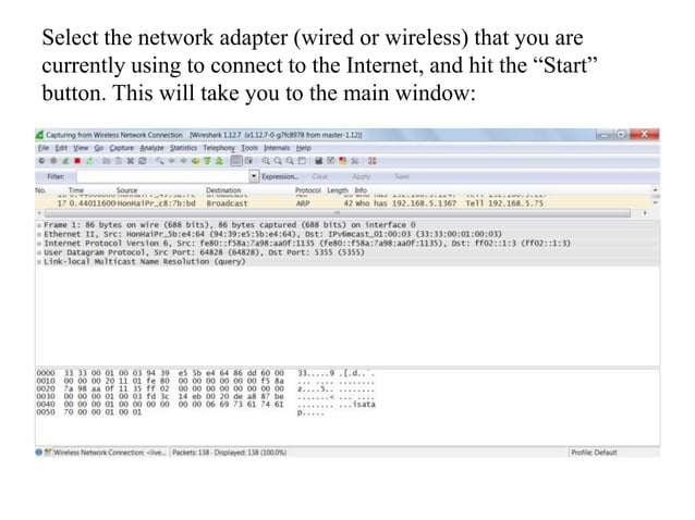 Wireshark | PPTX | Computer Networking | Computing