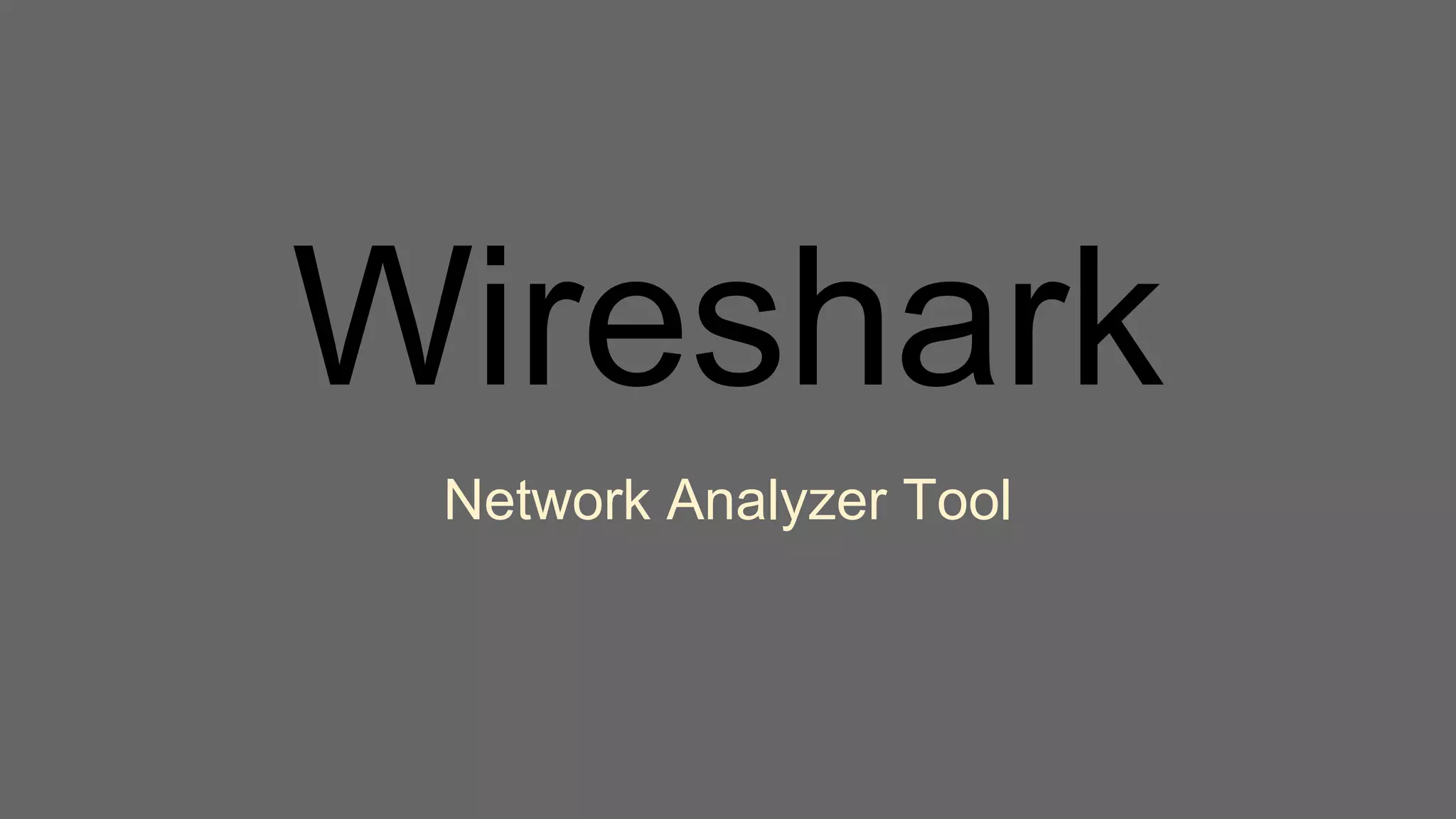 Wireshark Network Analyzer Tool Expressed In Word Clouds Ppt