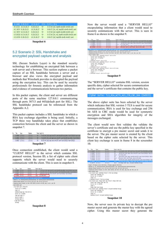 Network Monitoring with Wireshark | PDF | Information and Network ...