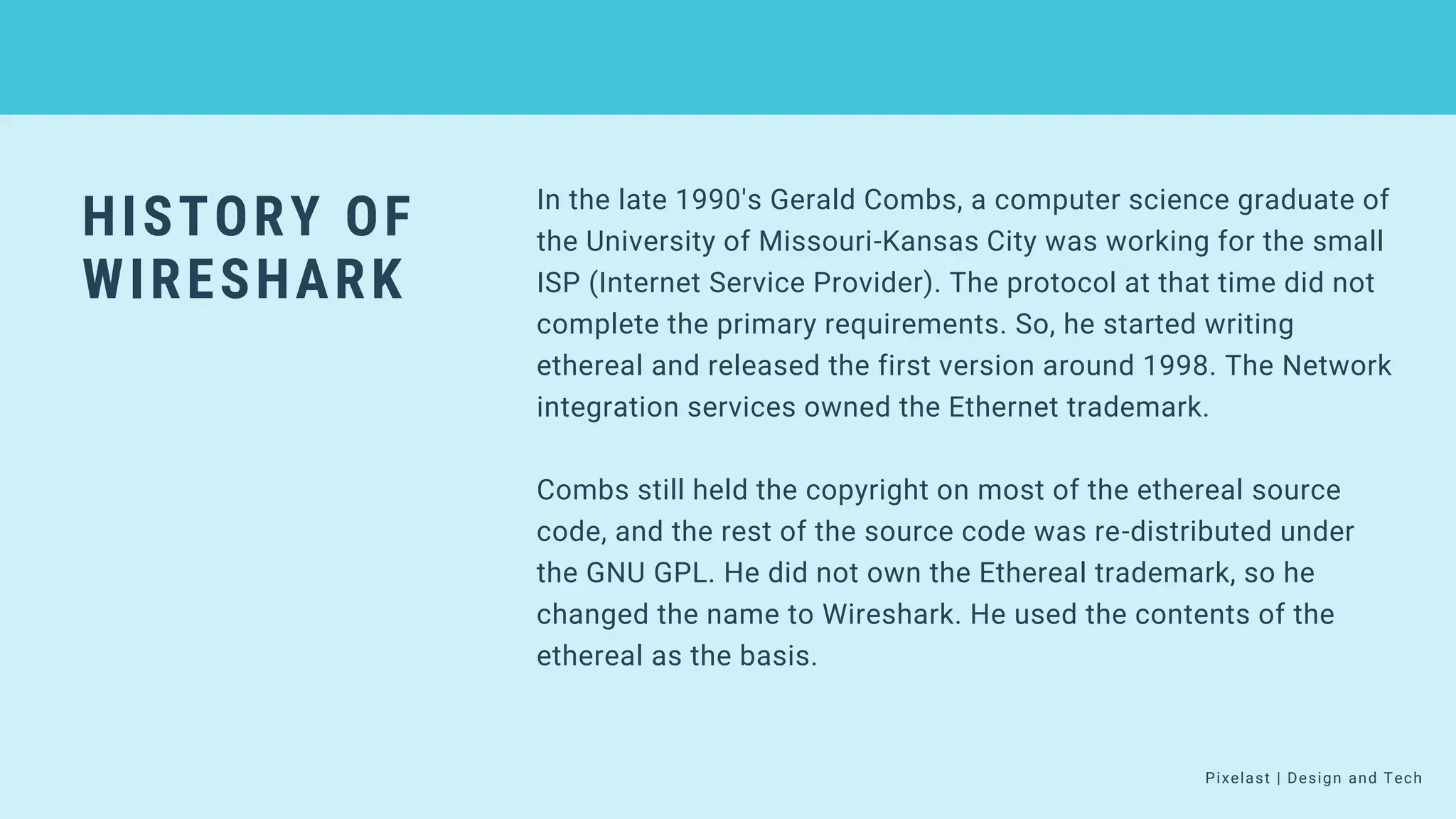 Network Tools Basic Fundamentals of Wireshark | PPT