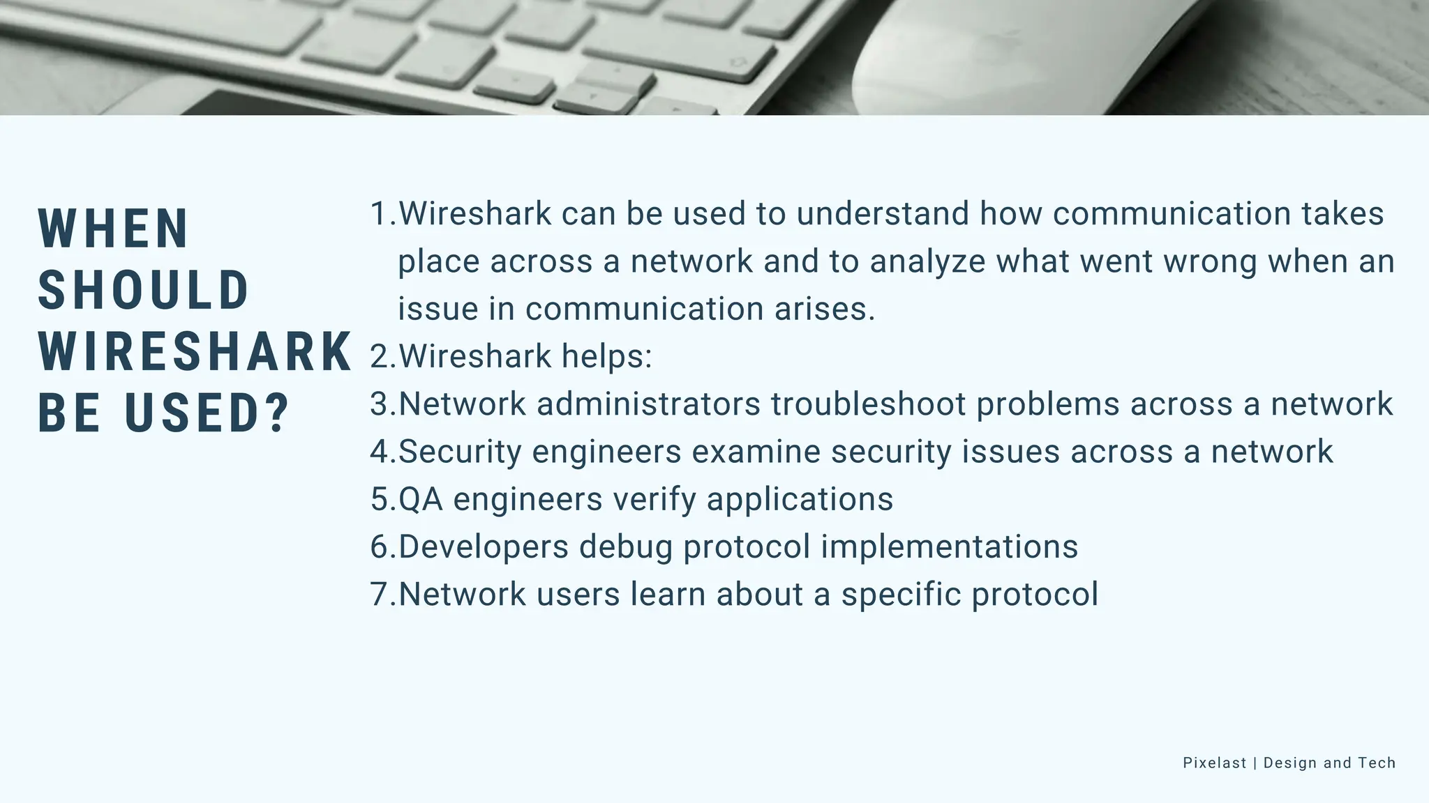 Network Tools Basic Fundamentals of Wireshark | PPT