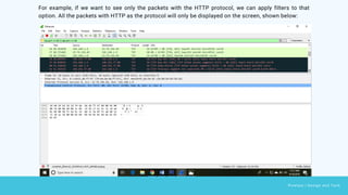 Network Tools Basic Fundamentals of Wireshark | PPT