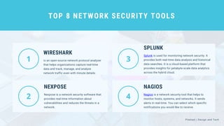 Network Tools Basic Fundamentals of Wireshark | PPT