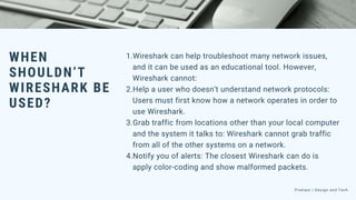 Network Tools Basic Fundamentals of Wireshark | PPT