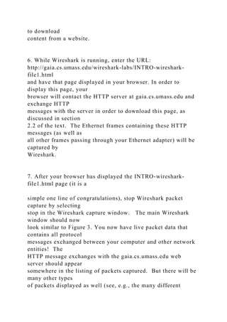 Wireshark Lab Getting Started v6.0 Supplement to Co.docx