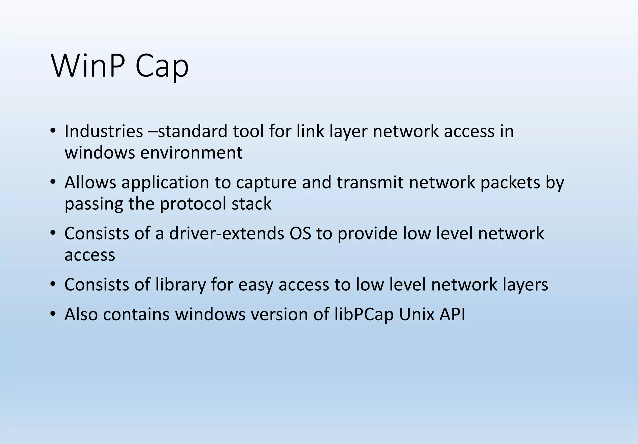 Wireshark Basic Presentation | PPTX