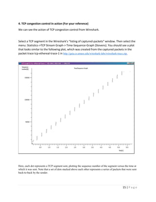 Wireshark TCP Trace | PDF