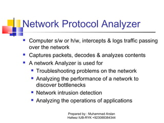 Wireshark working and basics | PPT | Computer Networking | Computing