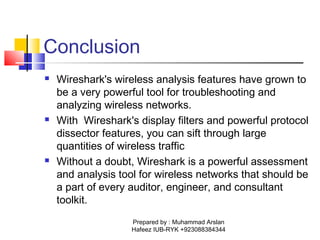 Wireshark working and basics | PPT | Computer Networking | Computing