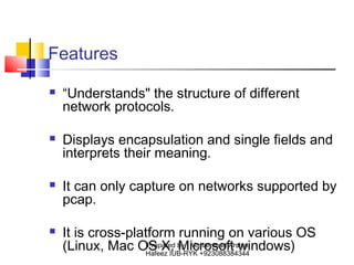 Wireshark working and basics | PPT | Computer Networking | Computing