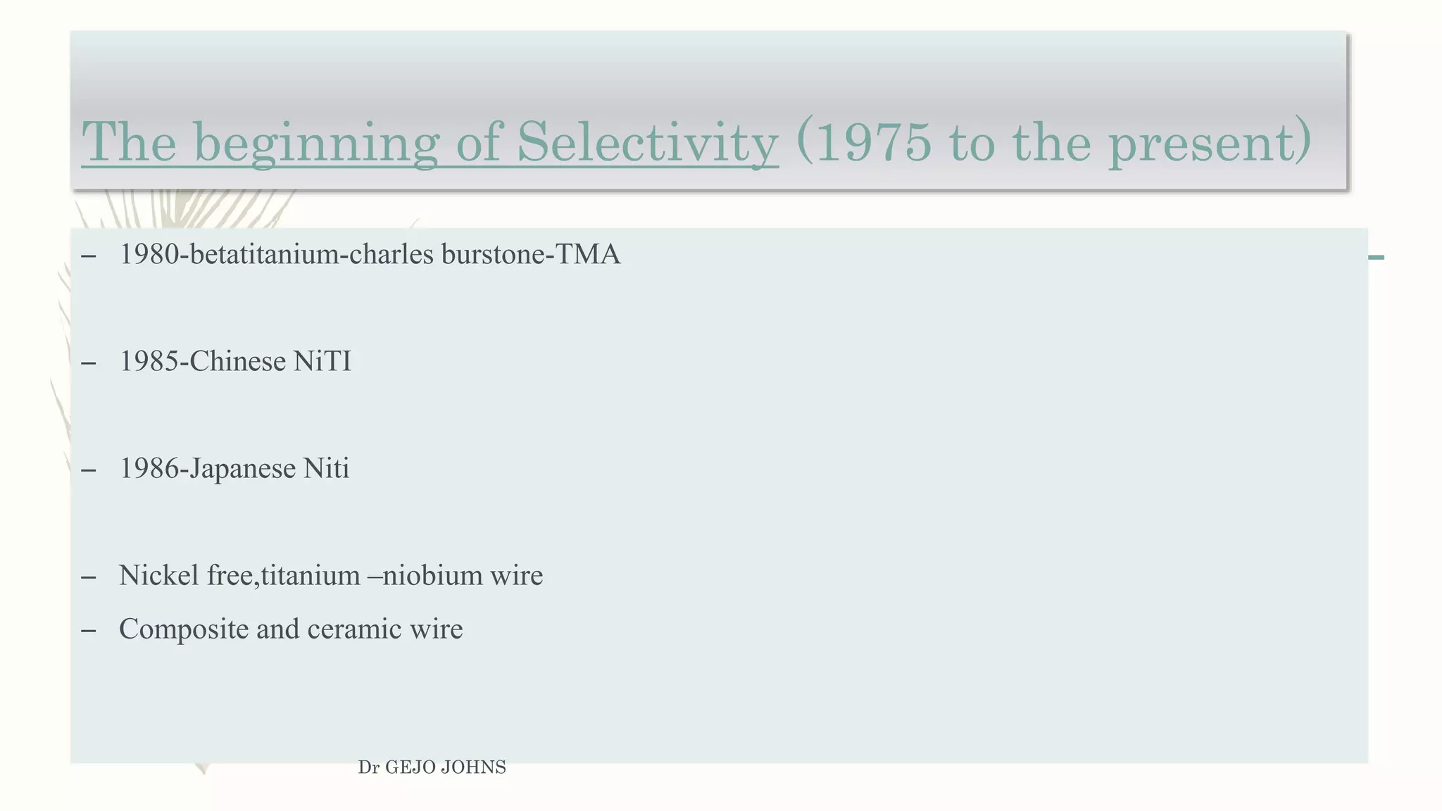 Wires in orthodontics | PPTX