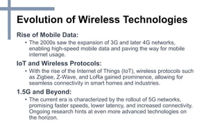 Wireless Connectivity of Real-World Applications | PPTX