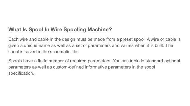 Wire Spooling Machine Help Cable Distributors Conserve Hours.pdf