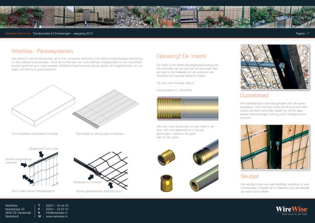 Wire wise brochure[nl]2013_hires | PPT