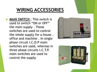 WIRING ACCESORIES AND LIGHTING.pptx