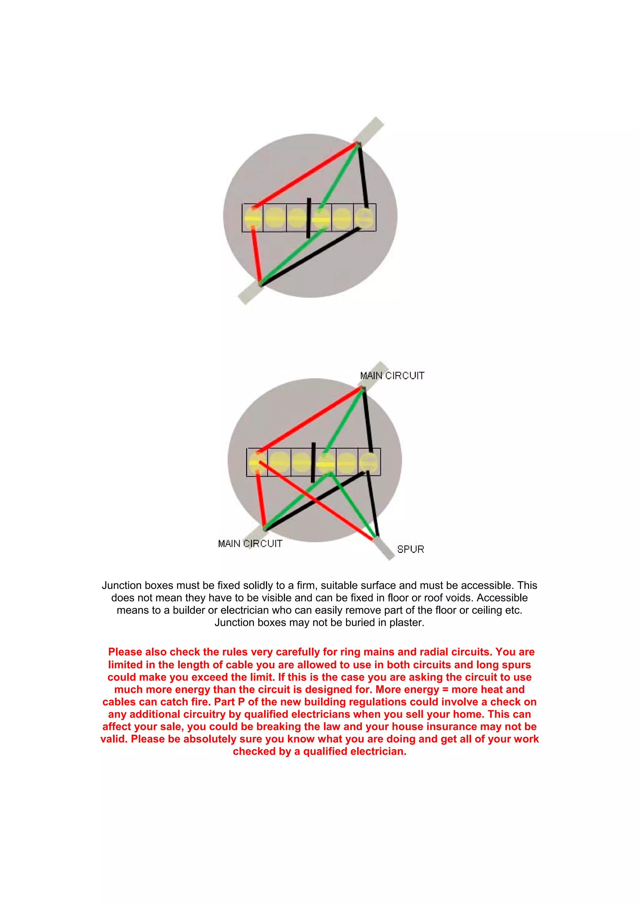 Wiring a junction box | PDF