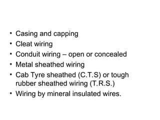 wiring and earthingAFAFAFFFFFFFFFFFFFFFFFFFFFFFFFFFFFFF | PPT