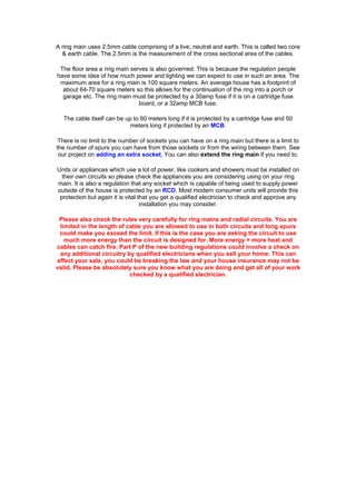 Wiring a ring main | PDF