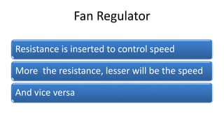 table fan | PPTX