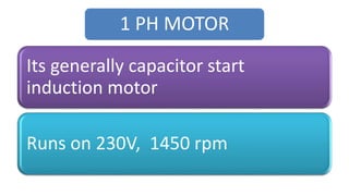 ELECTRIC PUMP MAINTENANCE | PPT