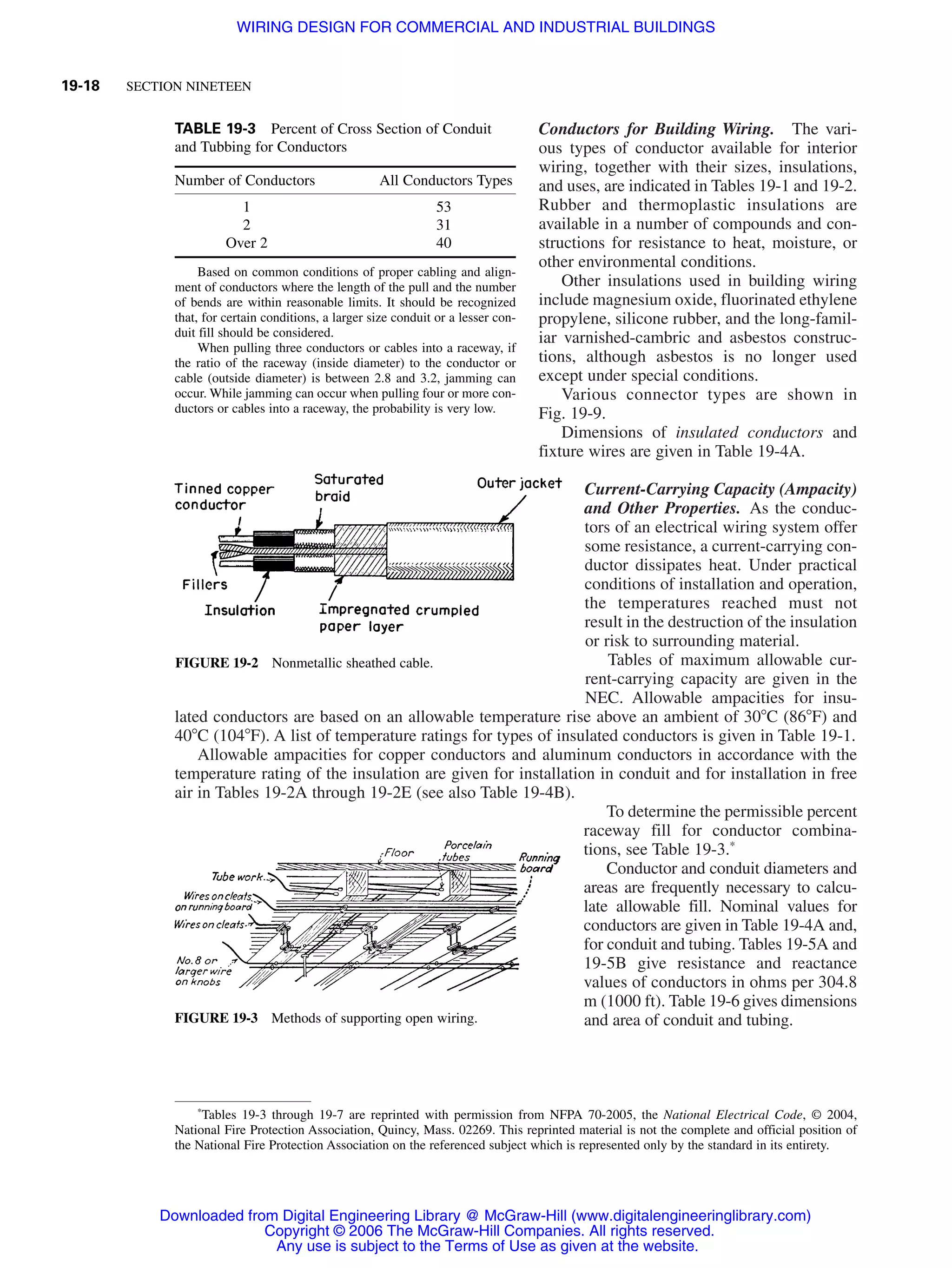 Wiring design for commercial and industrial buildings | PDF