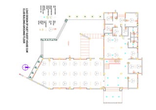 Wiring design of kuet guest house cum club building ground floor | PDF